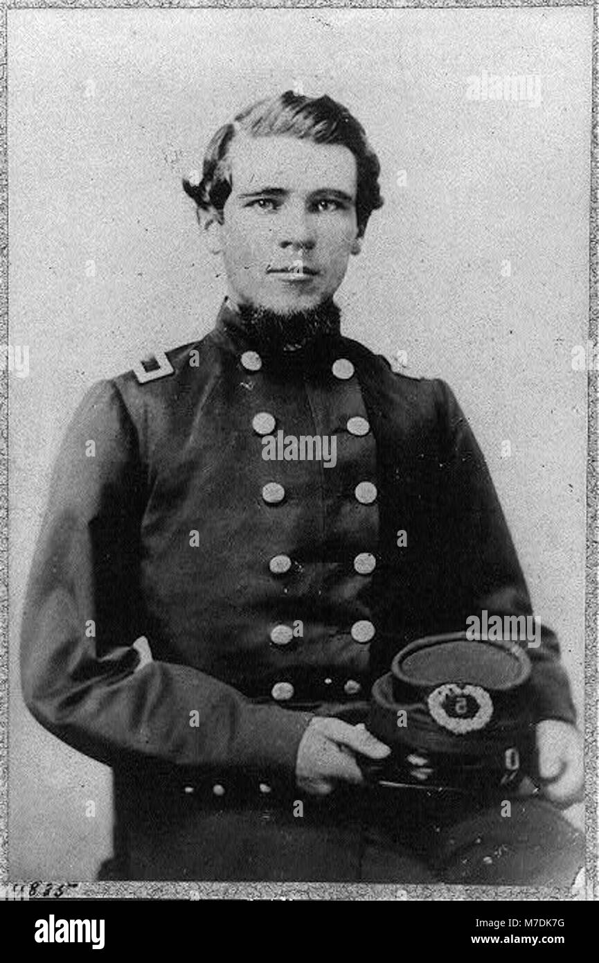 A portrait of Micah Jenkins, a Confederate colonel in the U.S. Civil ...