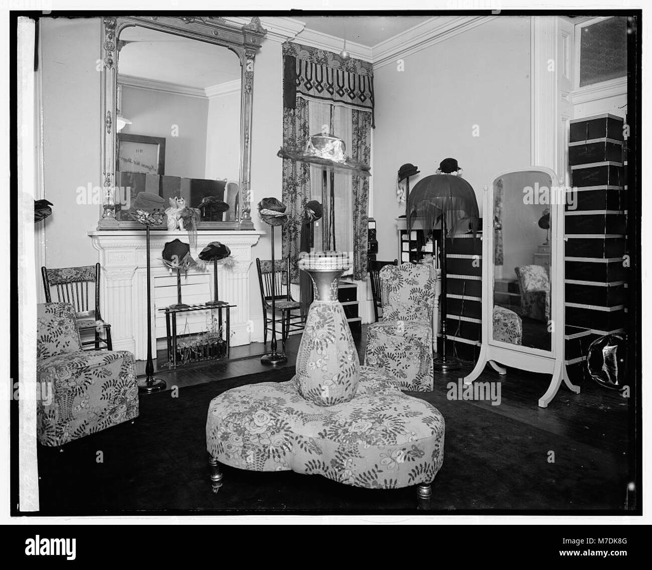 An image of the Mignon Hat Shop, showcasing its storefront and fashion ...
