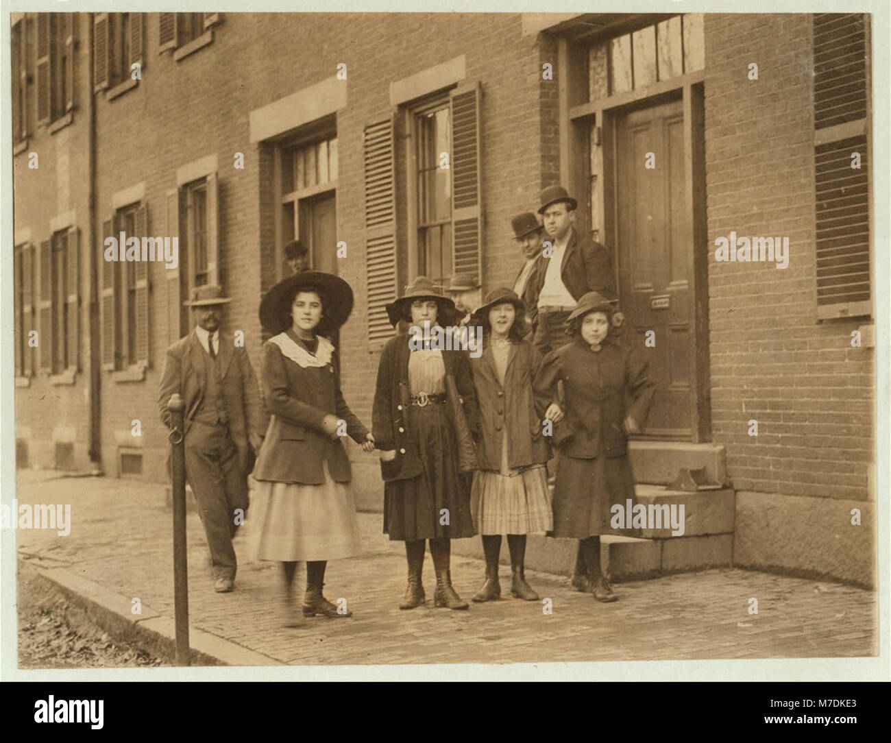 Mill girls, Pacific Mills. LOC nclc.01867 Stock Photo - Alamy