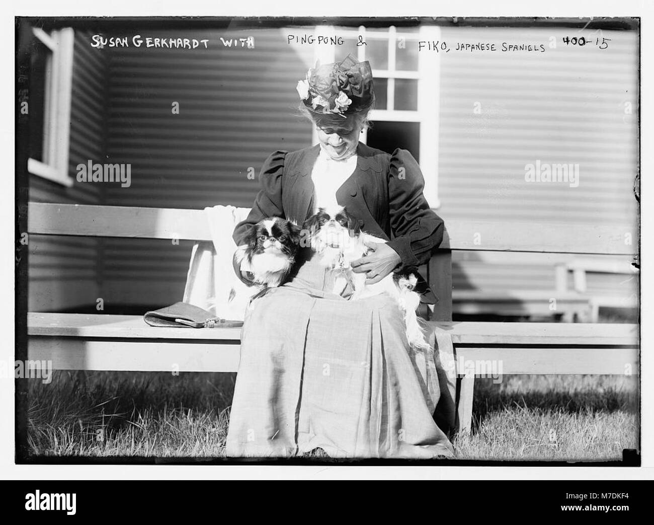 Photo of Susan Gerkhardt participating in the Mineola Dog Show ...