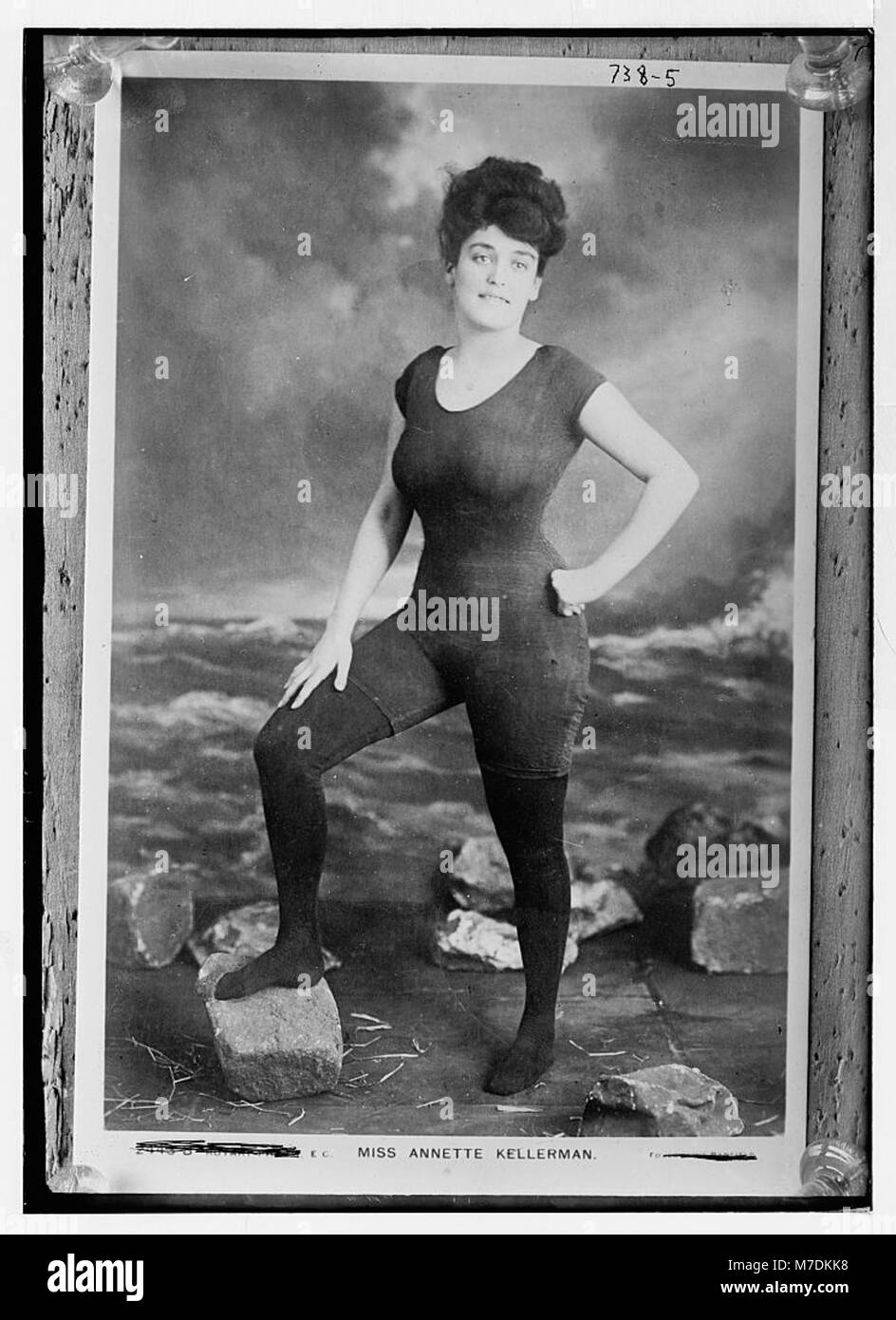 Miss Annette Kellerman was an Australian swimmer, vaudeville performer ...