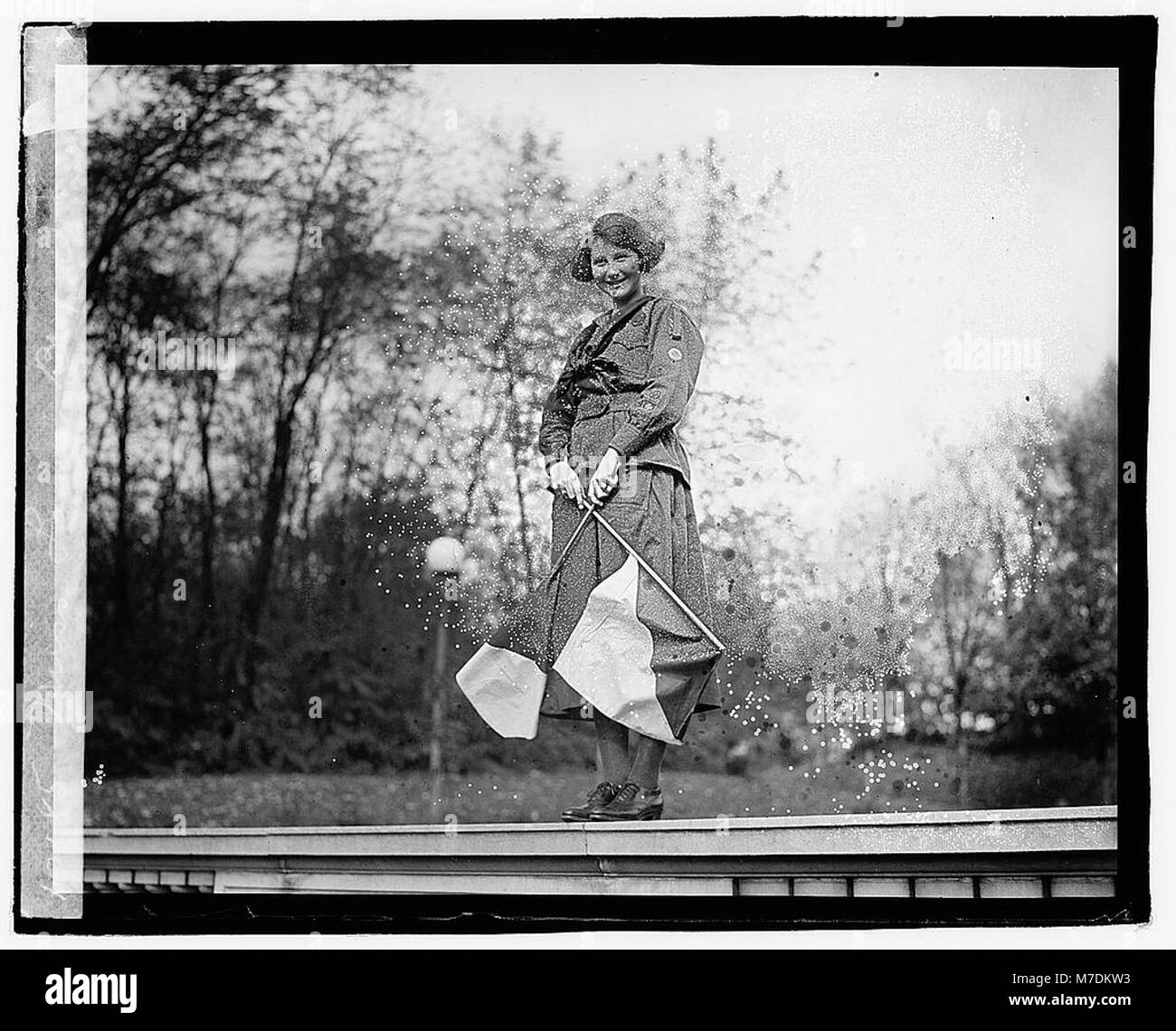 A formal portrait of Miss Laura Bryan, captured in a historical ...
