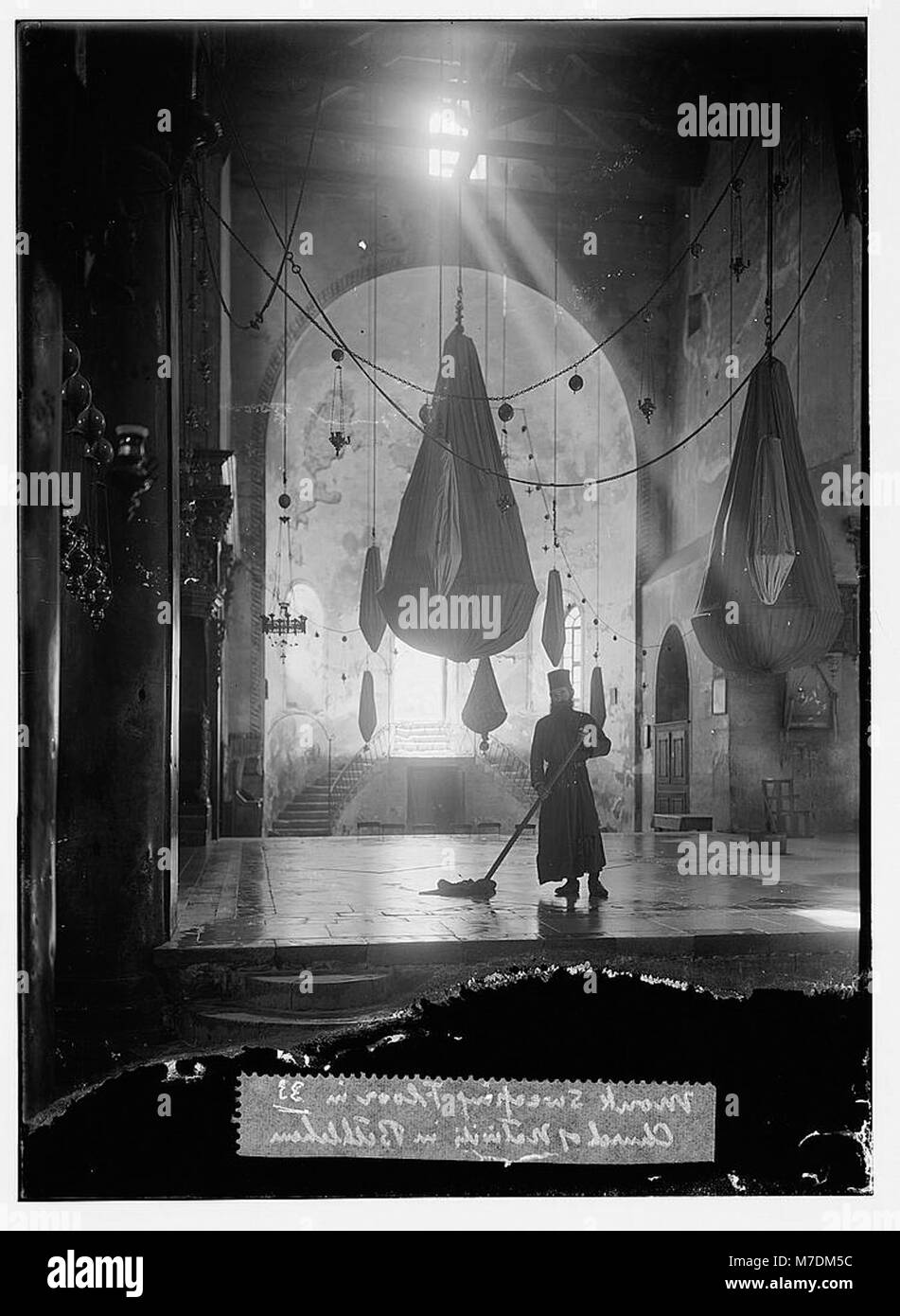 Christian monk sweeping hi-res stock photography and images - Alamy