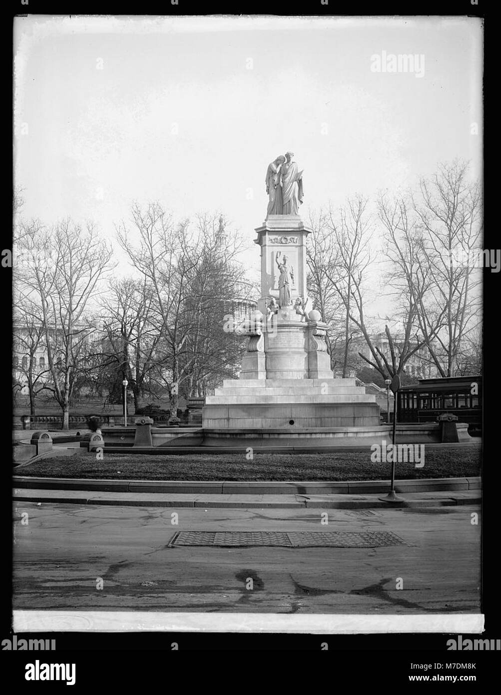 A monument located near the U.S. Capitol in Washington, D.C ...