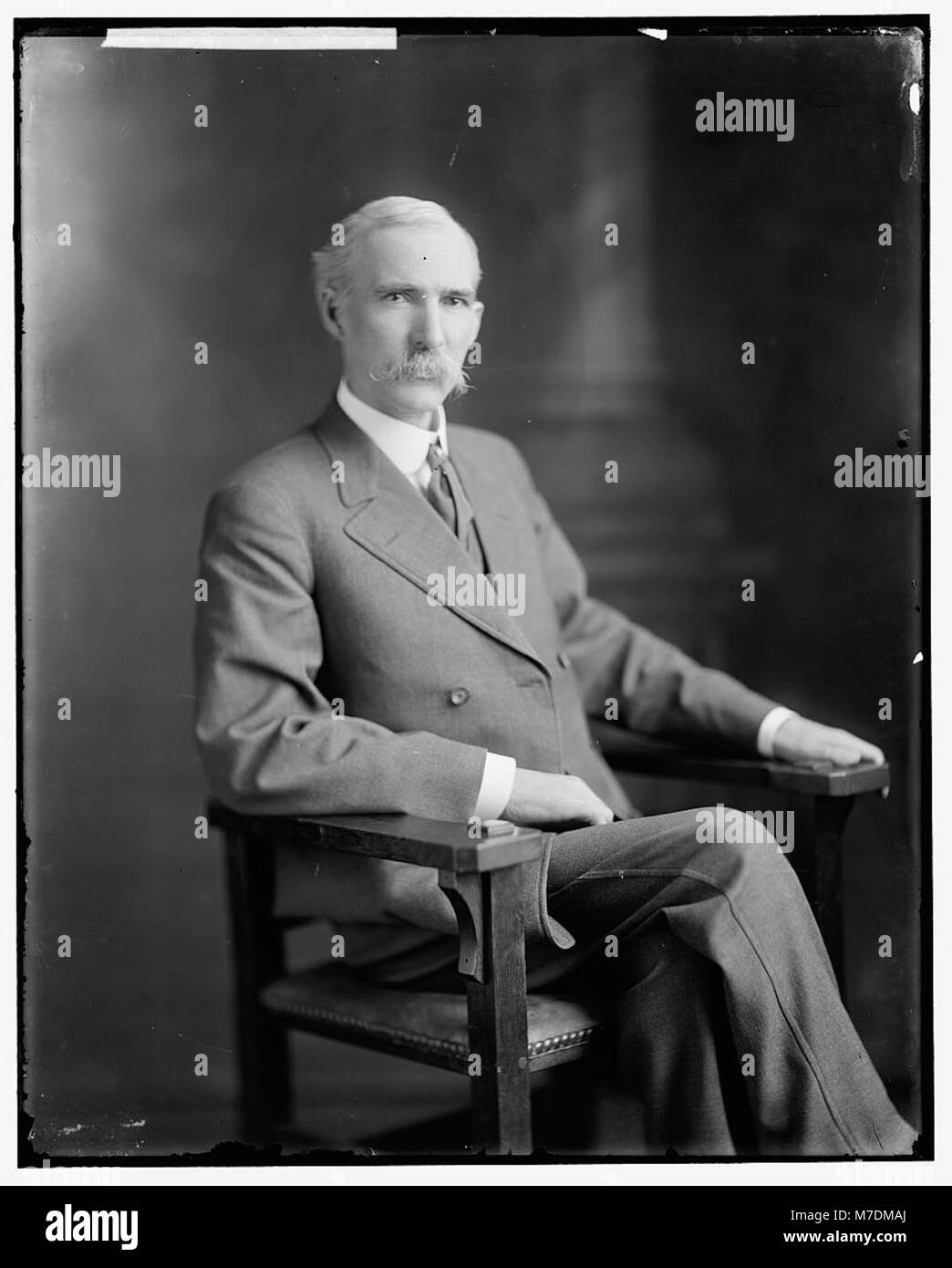 Portrait of Dick T. Morgan, an honorable individual likely known for ...