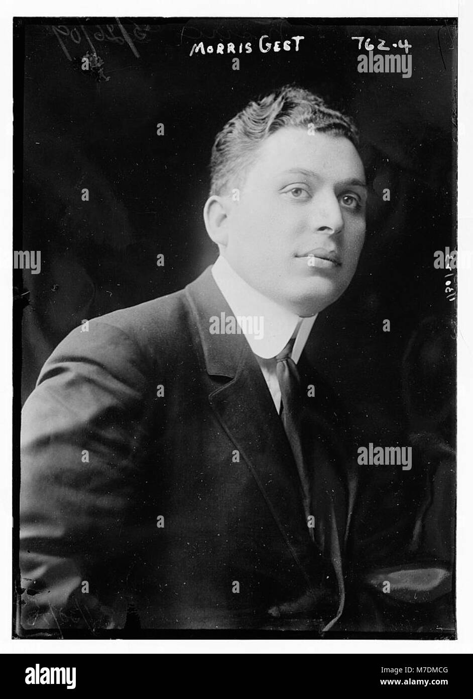 A portrait of Morris Gest, a prominent figure in the American theater ...