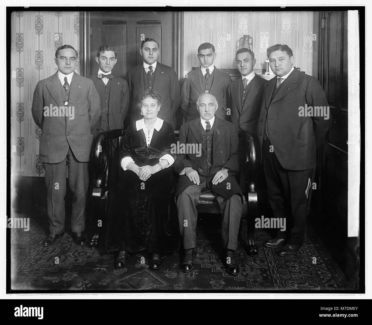 A photograph of a group involving Morris Stein, an individual in the ...