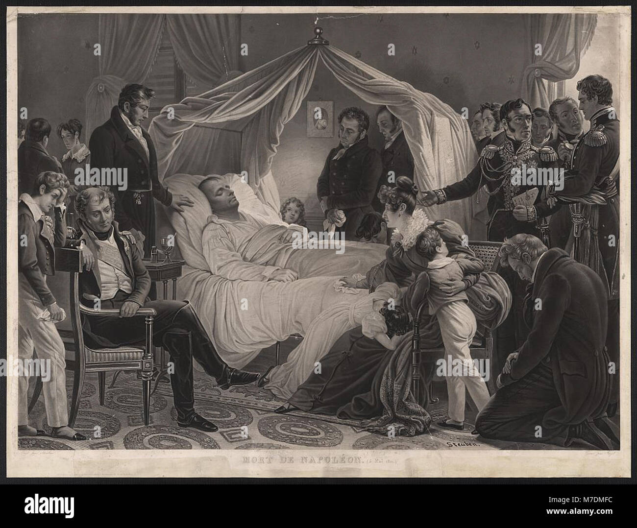 Napoleon and death 1821 revolution hi-res stock photography and images ...