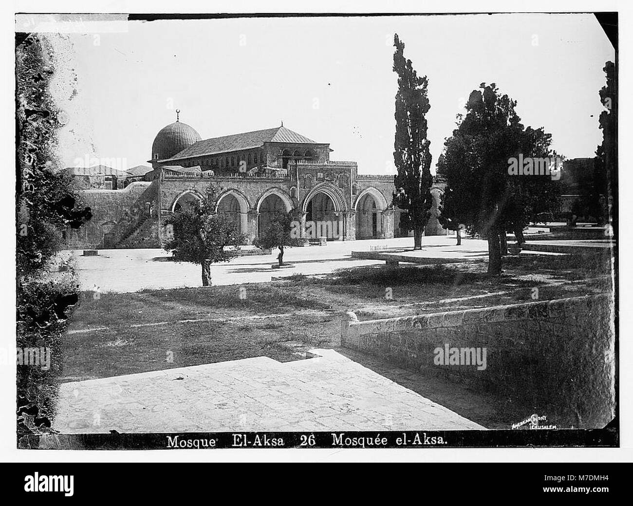 Al aqsa mosque history Black and White Stock Photos & Images - Alamy