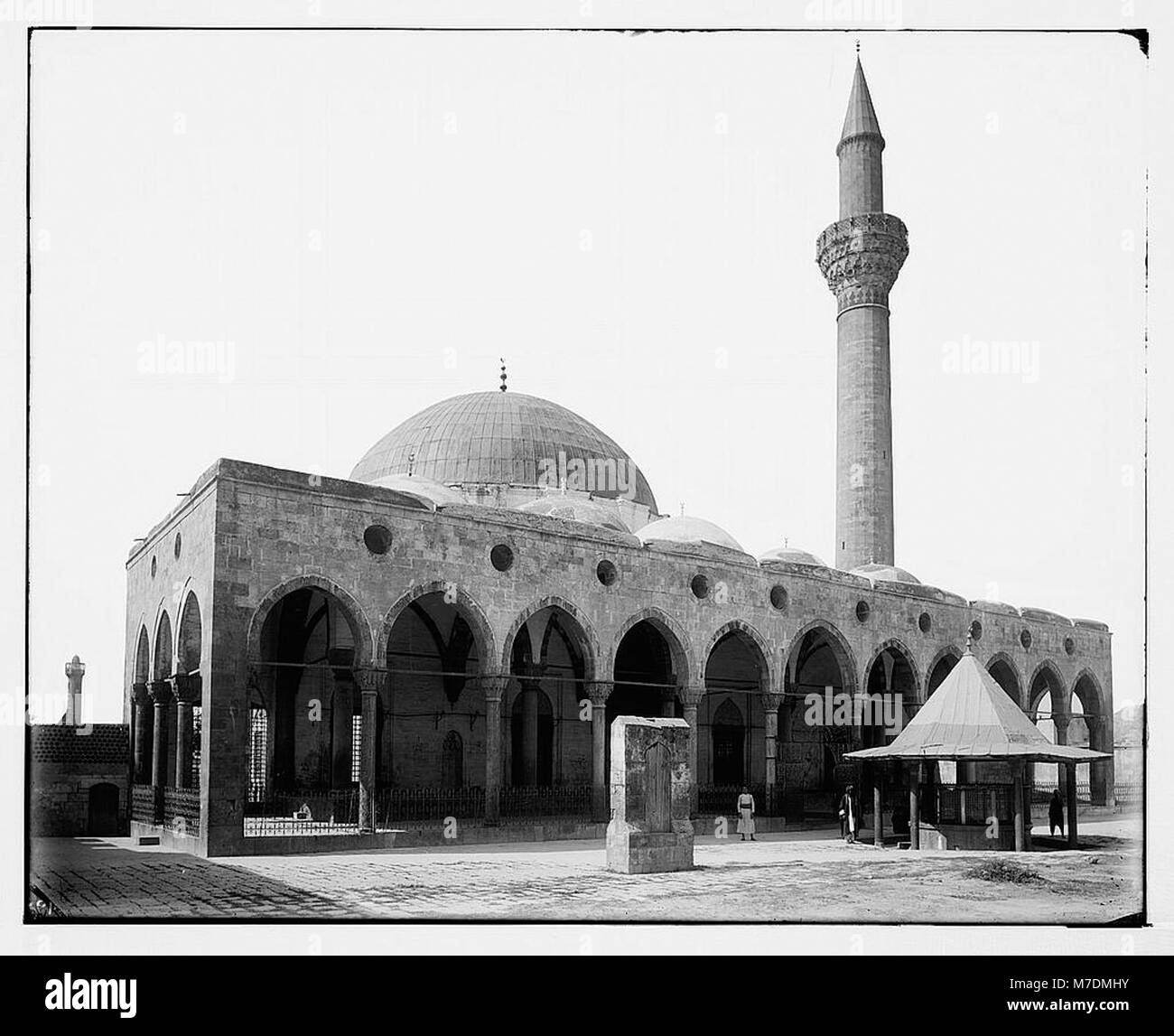 An image of a mosque, a religious and architectural structure central ...