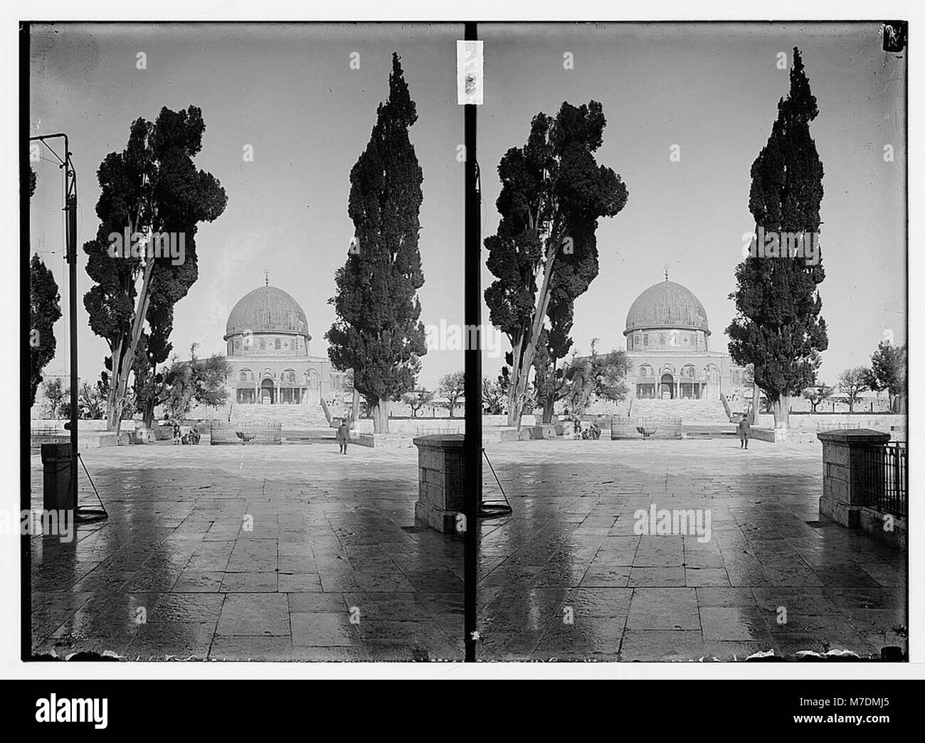 Mosque of Omar (i.e., Dome of the Rock) LOC matpc.06137 Stock Photo - Alamy