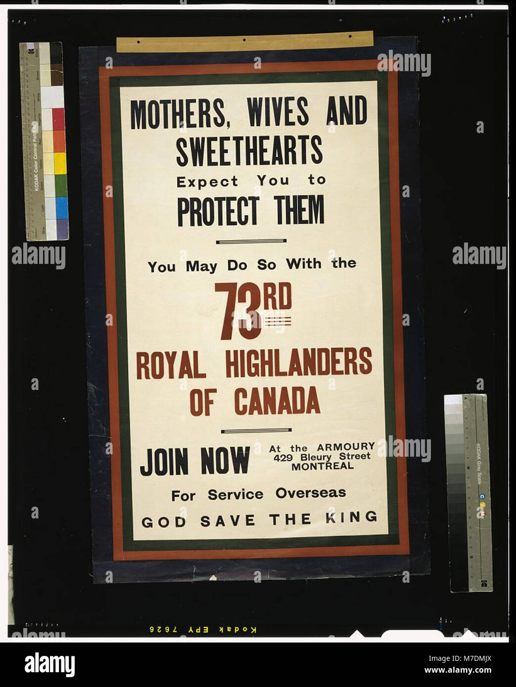 Canadian forces recruitment poster hi-res stock photography and images ...