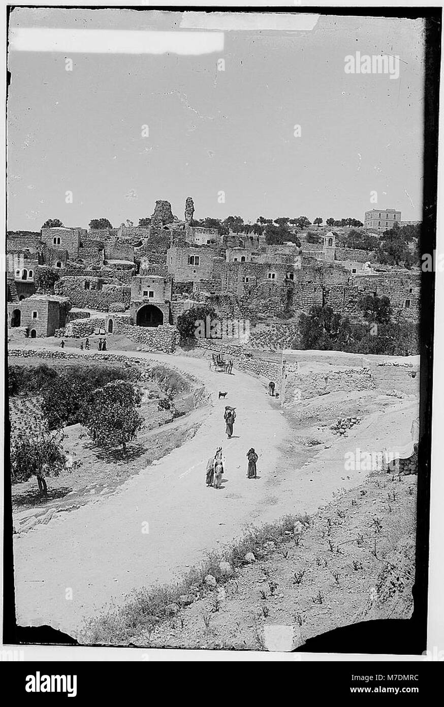 Photograph of the Mount of Olives and Bethany, capturing the landscape ...