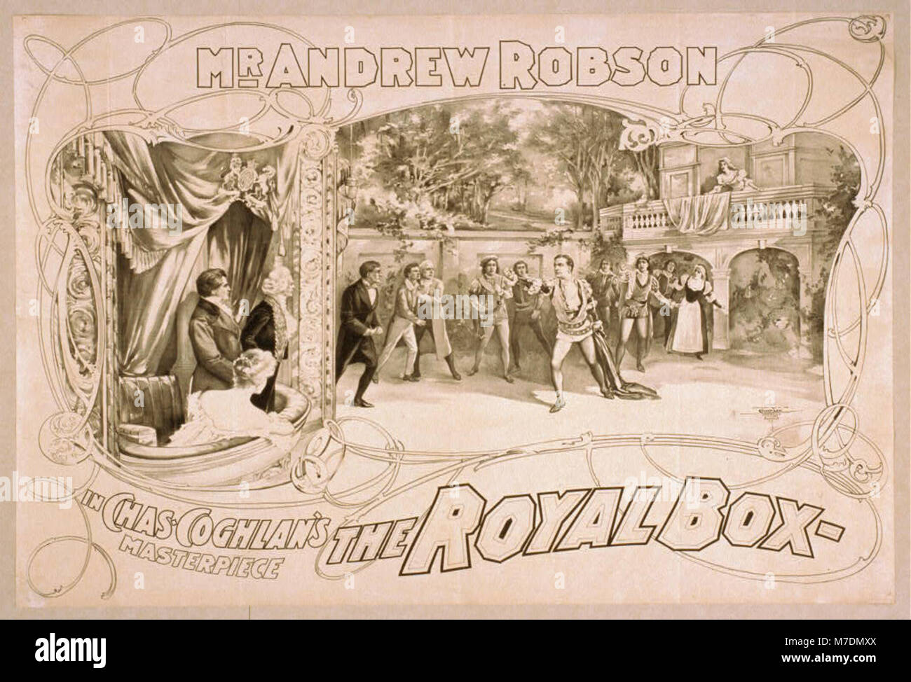 A photograph of Mr. Andrew Robson performing in Chas. Coghlan's play ...