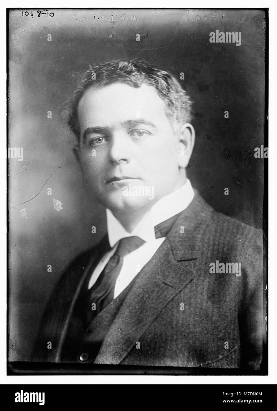 A portrait of Mr. Goodwin, a notable figure in early 20th-century ...