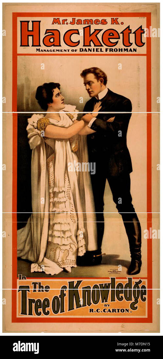 Mr. James K. Hackett is captured in character as part of the play 'The ...