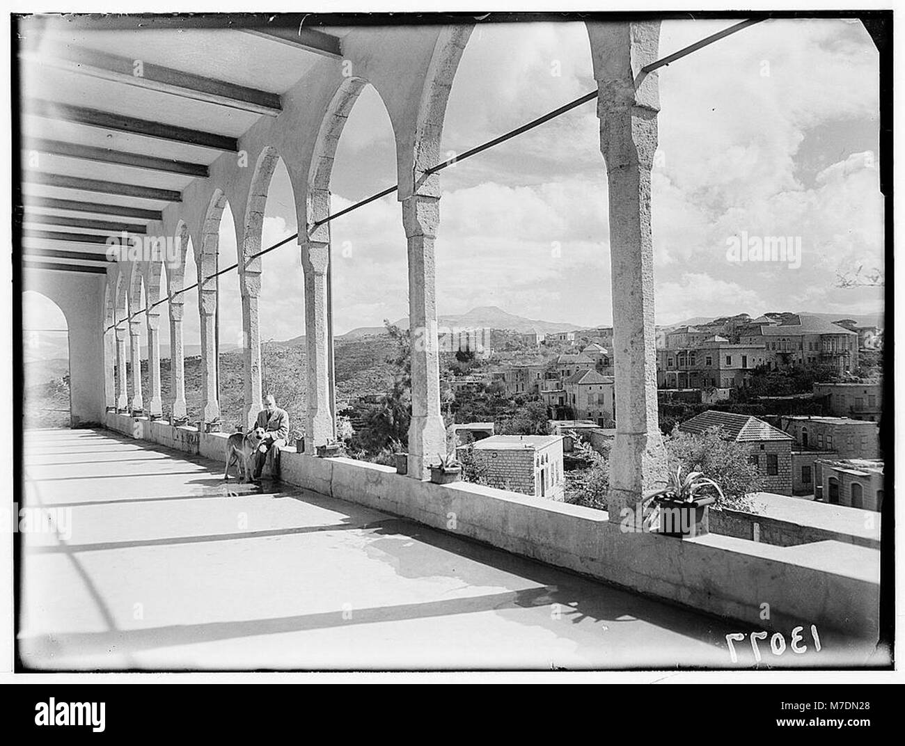 An image of Mr. Oliver's school in Ras-el-Matn, featuring the upper ...
