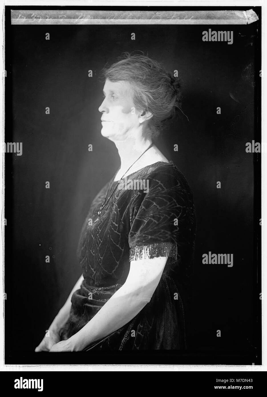 A portrait of Mrs. Albert B. Fall, wife of the U.S. Senator known for ...