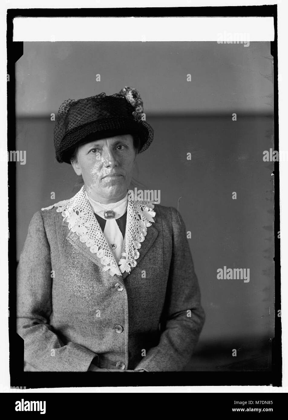 A portrait of Mrs. Christopherson, likely a figure of note in her ...