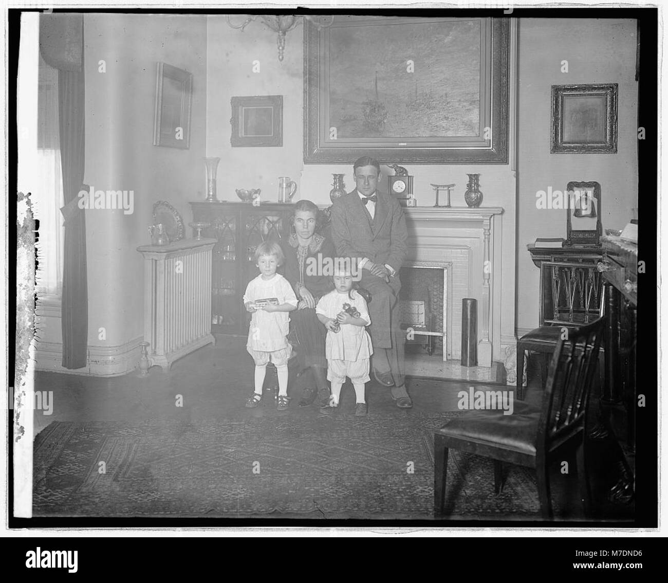 A photograph featuring Mrs. Gates and her family, capturing a moment in ...