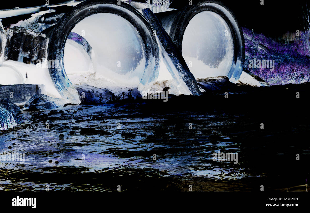 Liquid flows through transparent pipe hi-res stock photography and ...