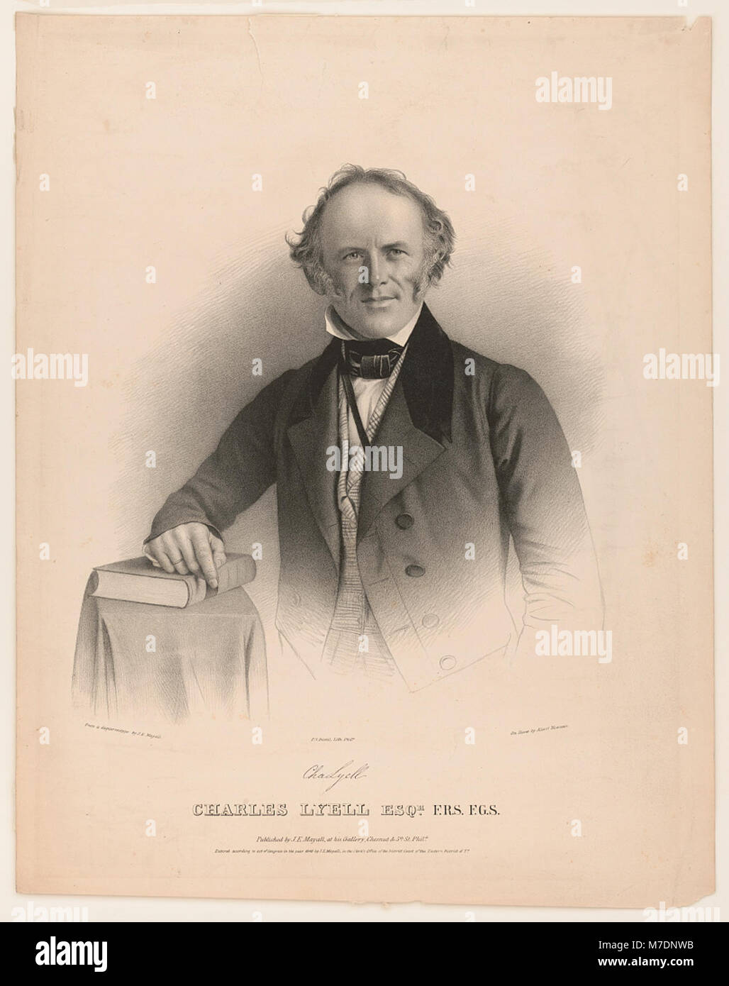 Charles Lyell Illustration High Resolution Stock Photography and Images ...