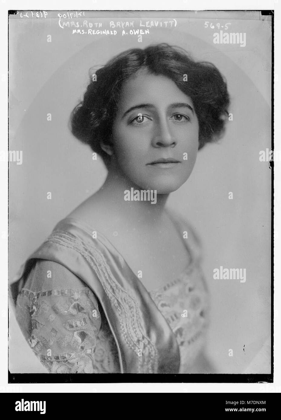 Portrait of Mrs. Reginald A. Owen (also known as Mrs. Ruth Bryan ...