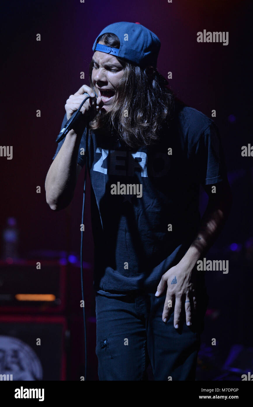 FORT LAUDERDALE FL - SEPTEMBER 22: Ronnie Winter of The Red Jumpsuit ...