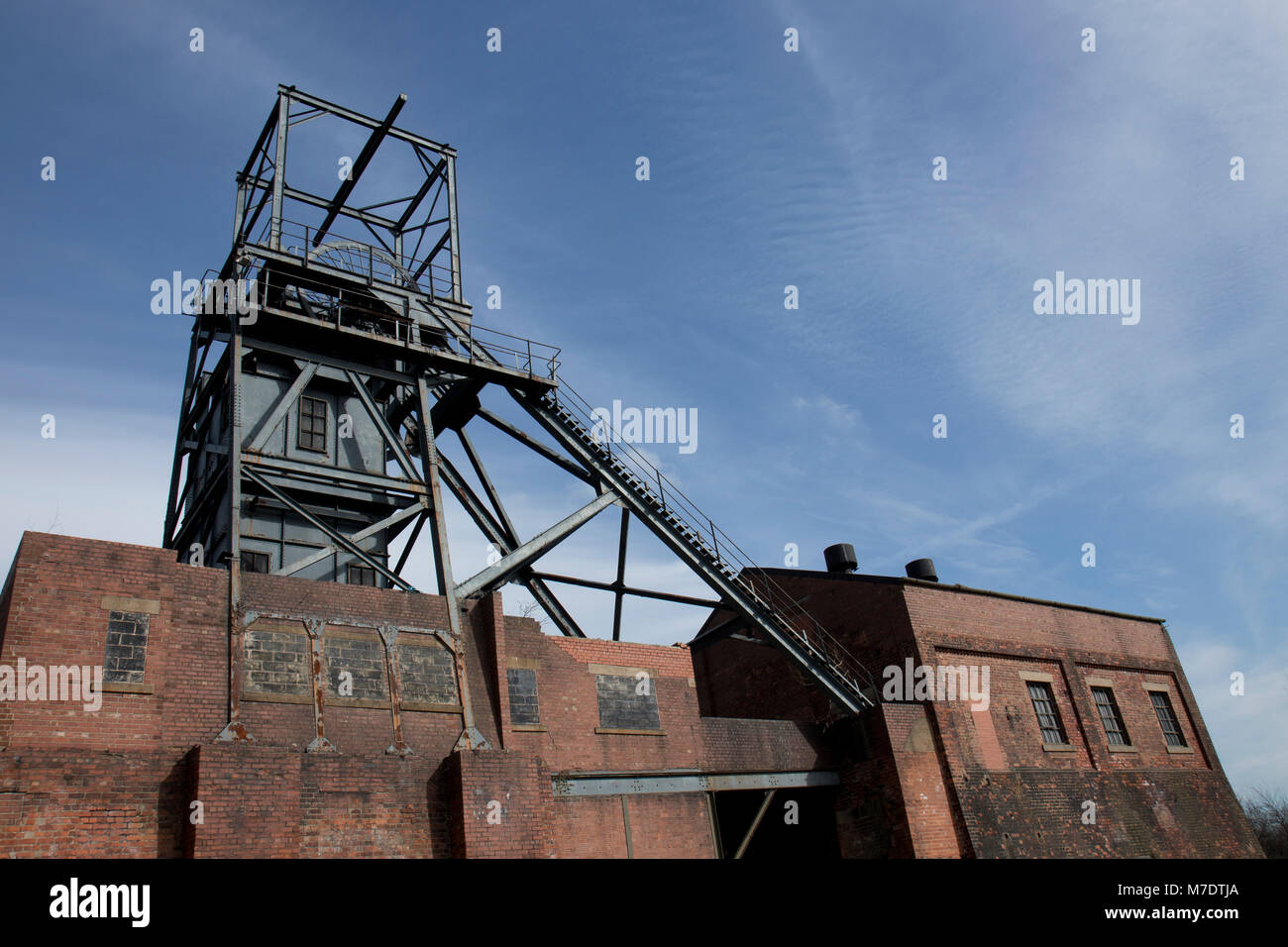 The preserved Barnsley Main Colliery at Barnsley, South Yorkshire Stock ...