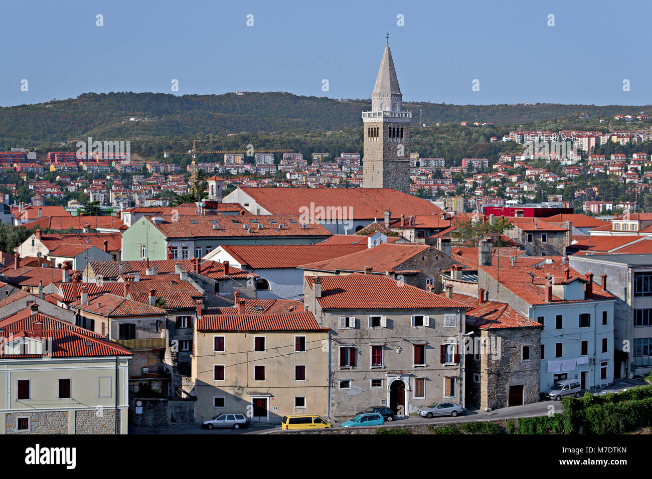 The town of Koper on the Adriatic coast of Slovenia Stock Photo - Alamy