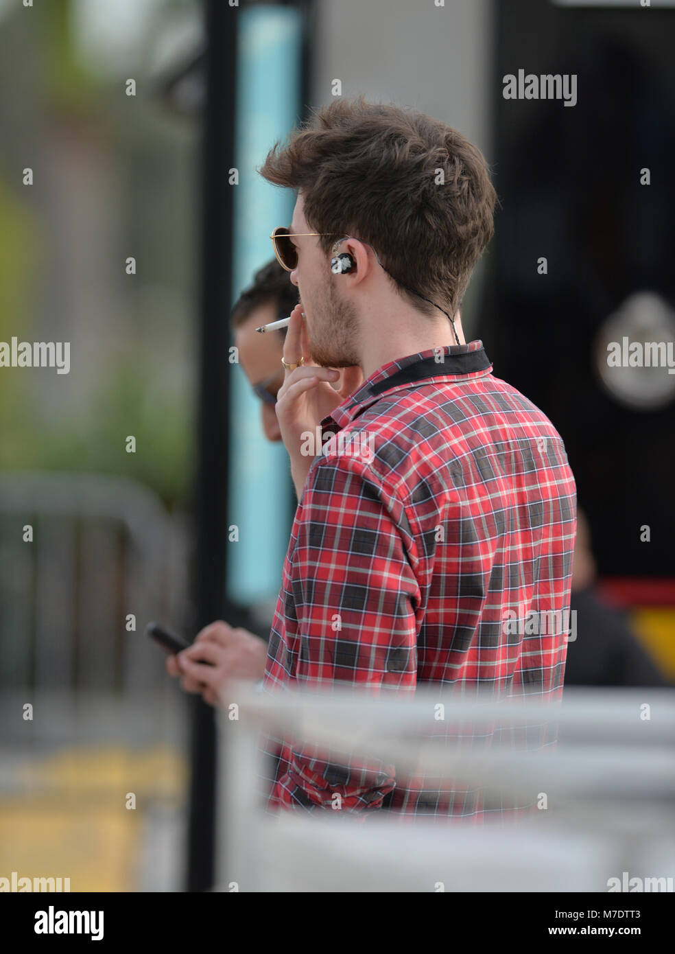 SUNRISE, FL - DECEMBER 21: Jake Roche and his bandmates Danny Wilkin ...