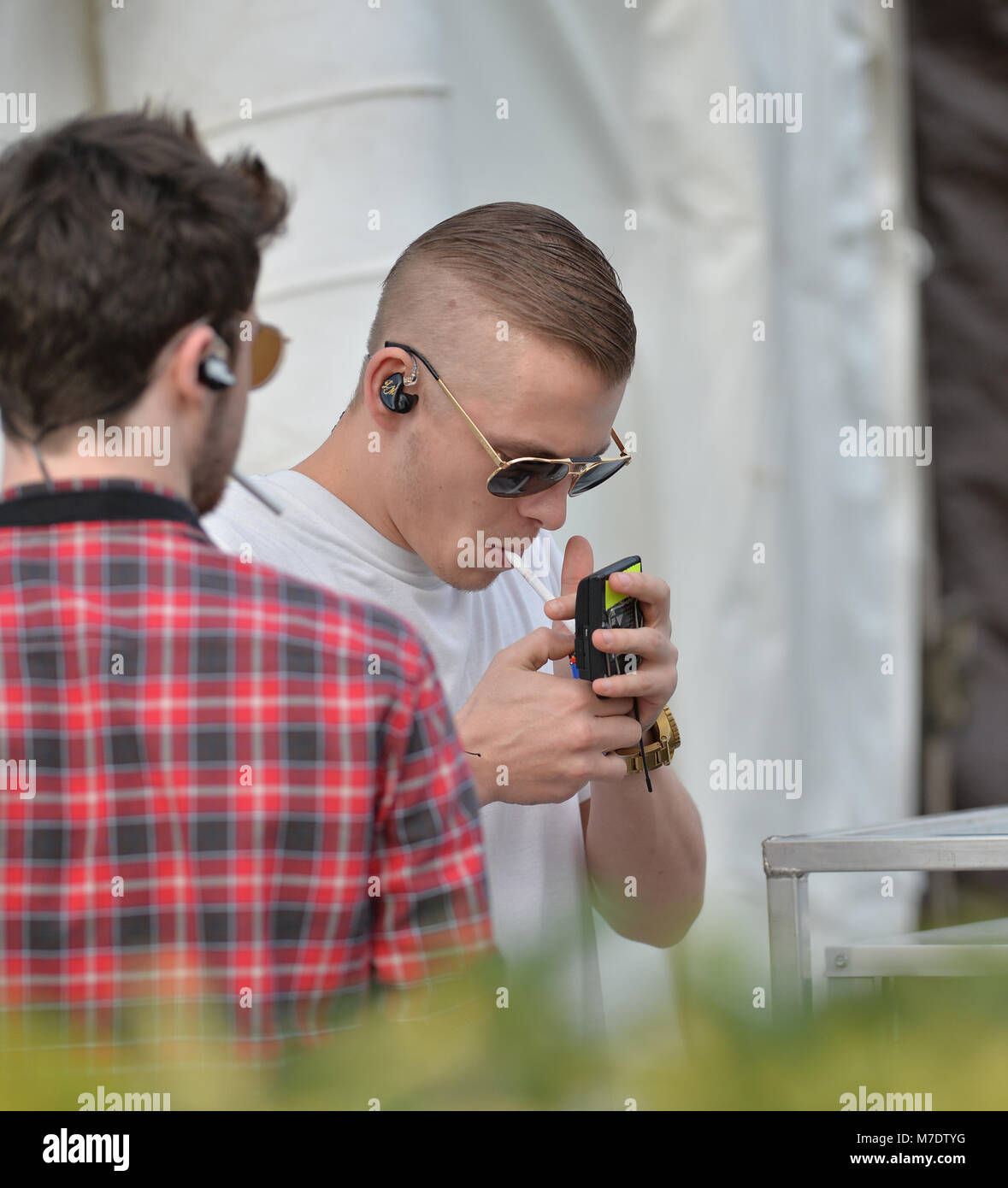 SUNRISE, FL - DECEMBER 21: (EXCLUSIVE COVERAGE) Jake Roche and his ...