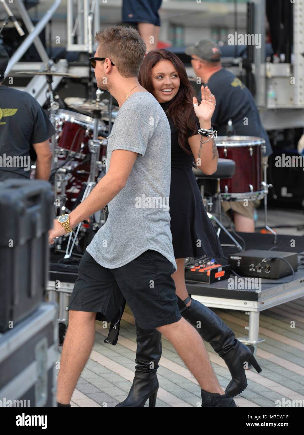 SUNRISE, FL - DECEMBER 21: Rixton lead singer Jake Roche's girlfriend ...
