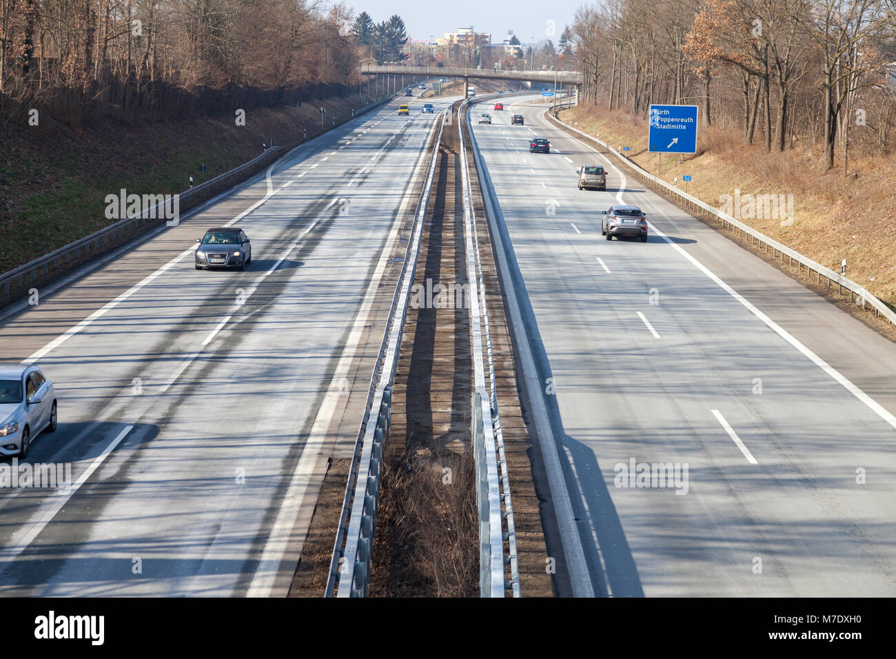 Highway car toll sign germany hi-res stock photography and images - Alamy