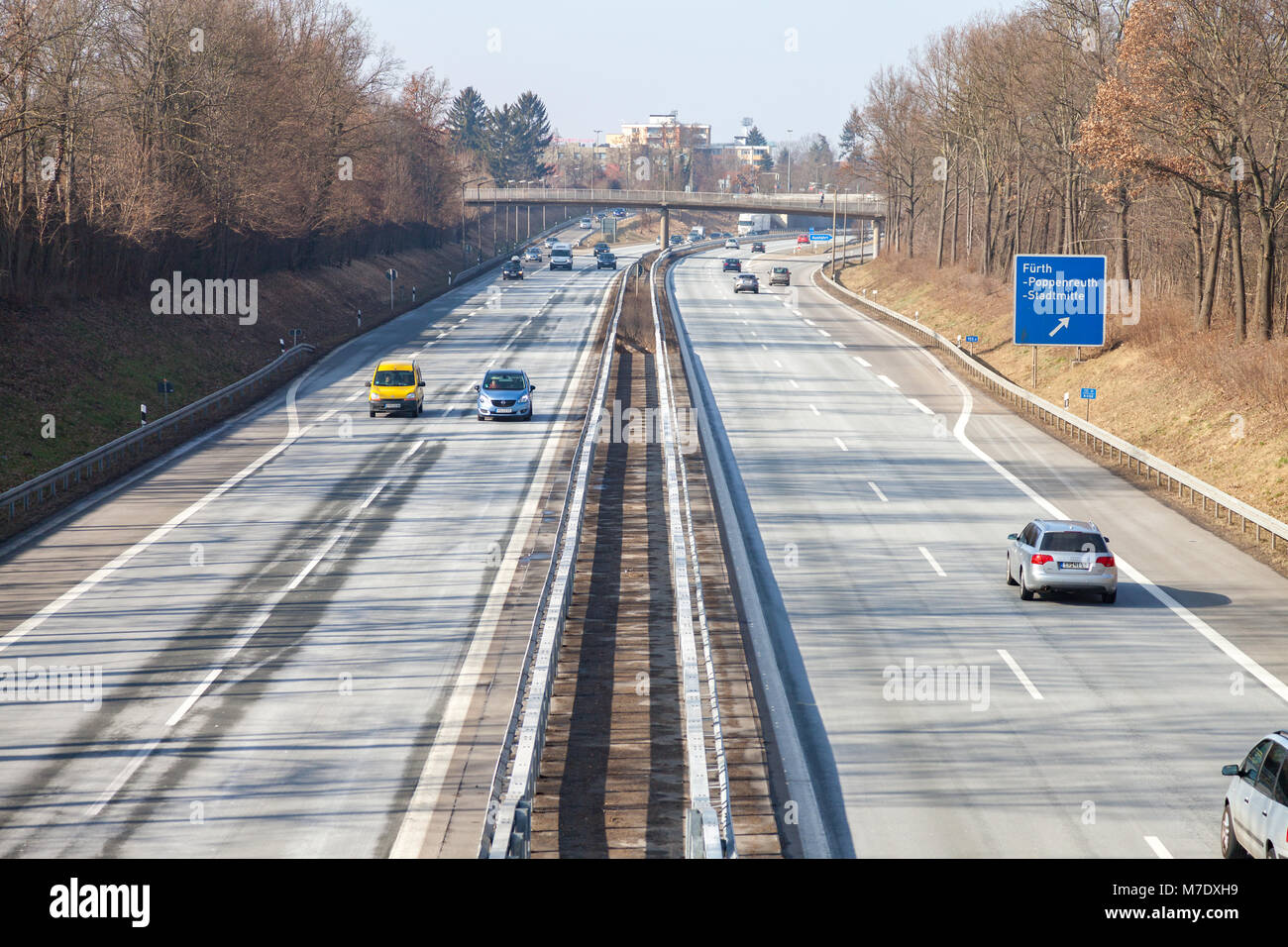 Highway car toll sign germany hi-res stock photography and images - Alamy