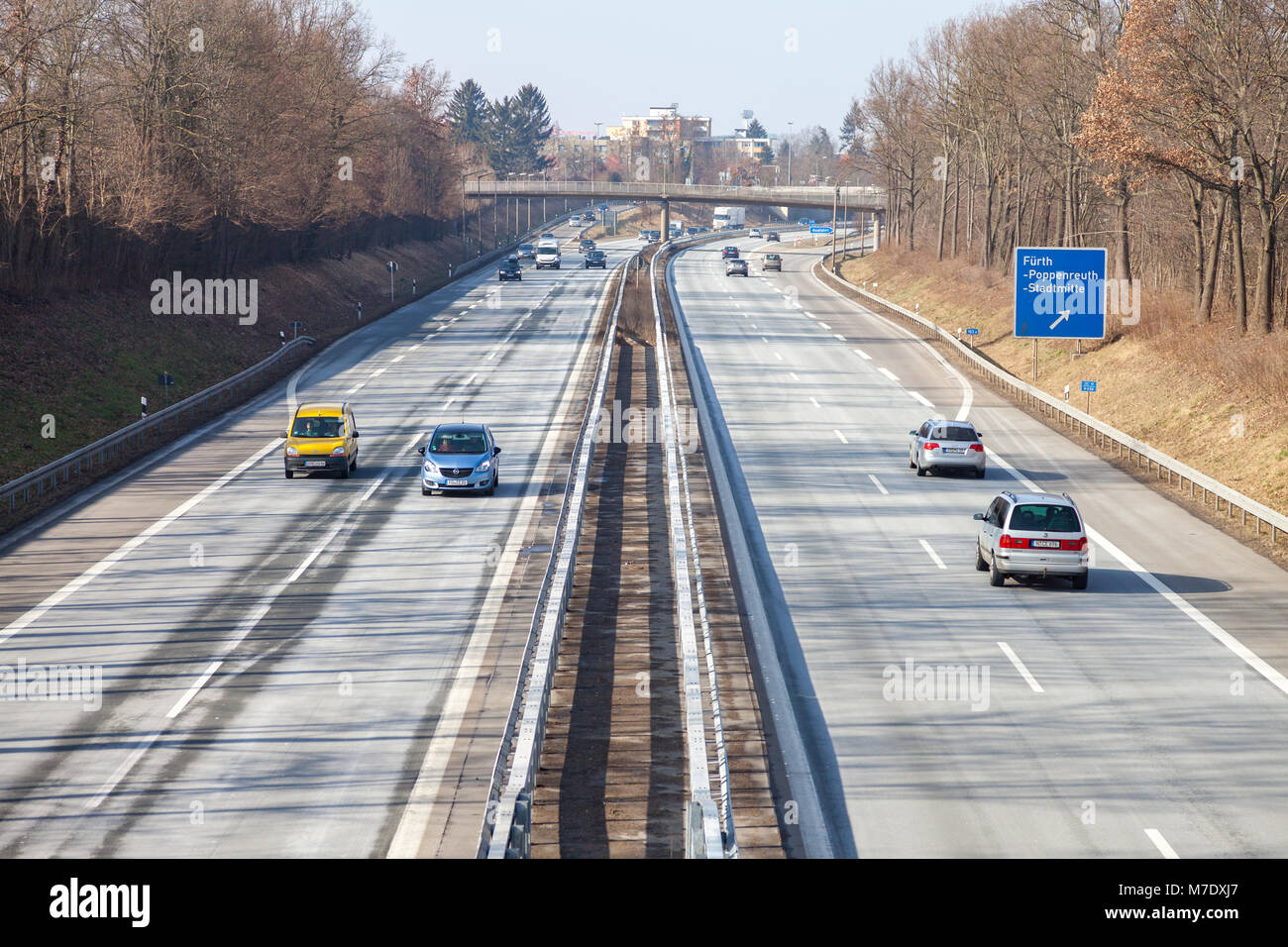 Highway car toll sign germany hi-res stock photography and images - Alamy
