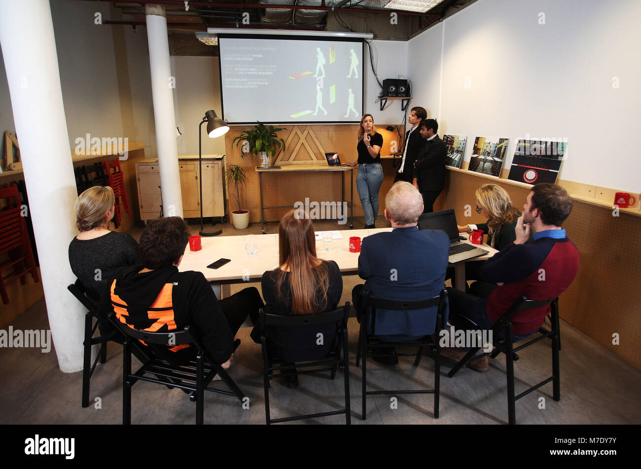 Maya Pindeus, Ruanaq Bose and Leslie Nooteboom pitch Kerb Your ...