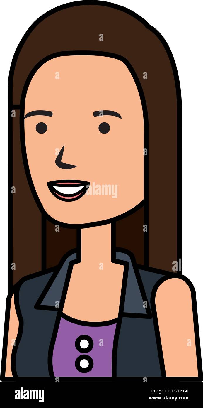 beautiful woman avatar character Stock Vector Image & Art - Alamy