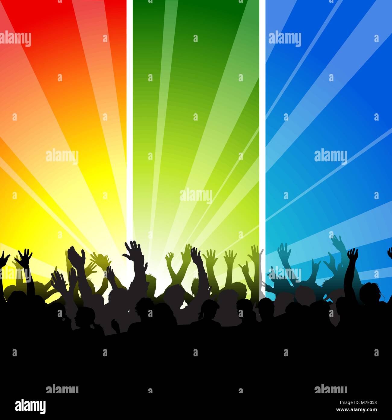 Audience at the Concert Stock Vector Image & Art - Alamy
