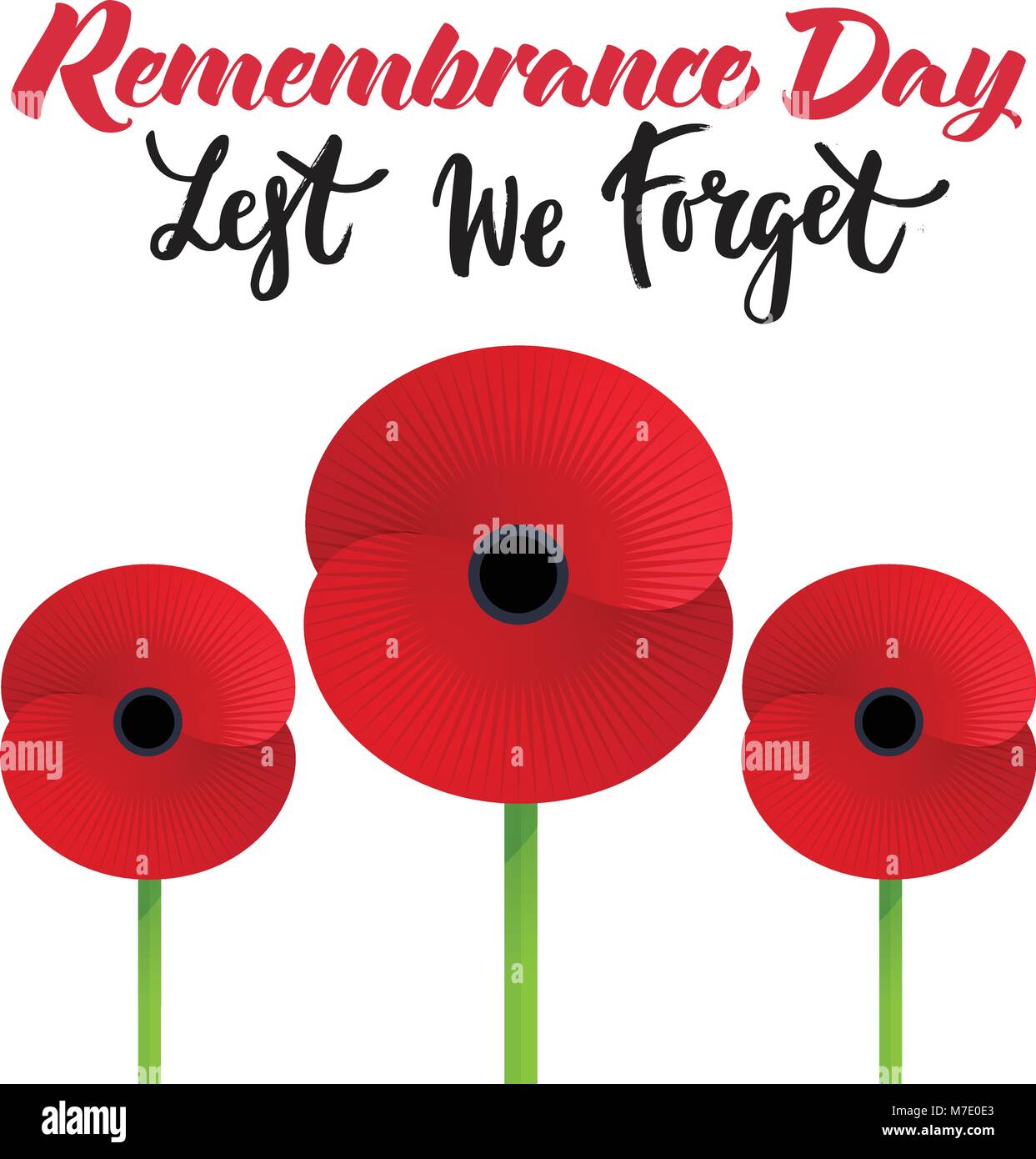 Remembrance day poster Stock Vector Image & Art - Alamy