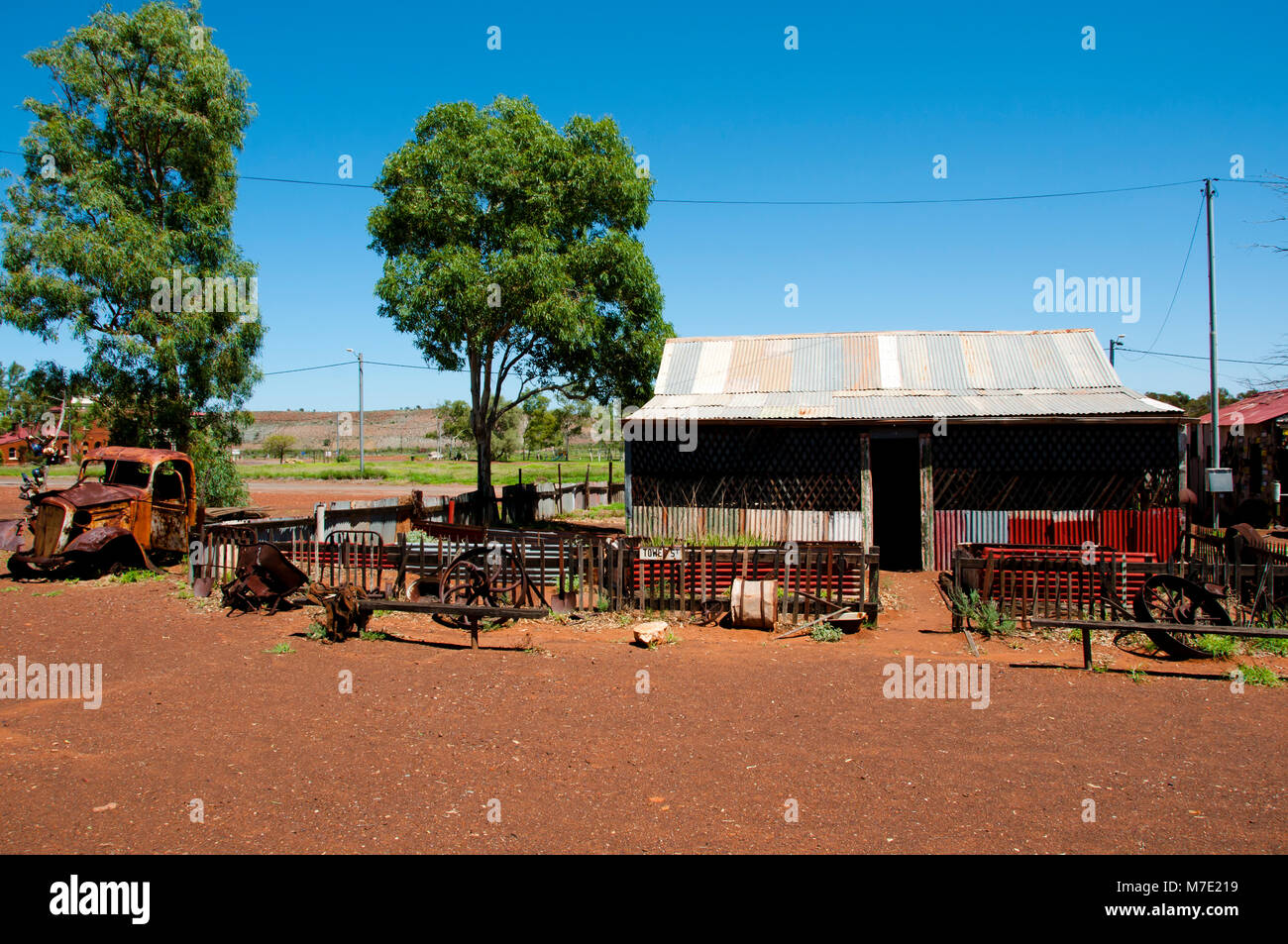 Gwalia Ghost Town - Leonora - Australia Stock Photo - Alamy