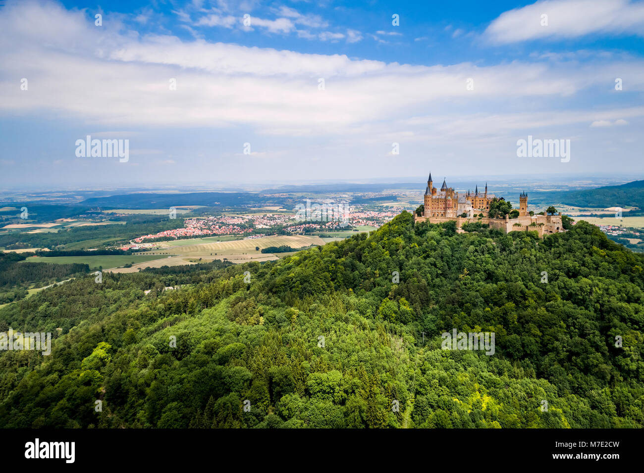 Castle hohenzollern view swabian hi-res stock photography and images ...