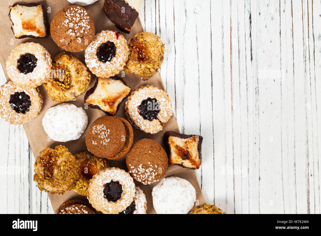 Assorted coconut biscuits hi-res stock photography and images - Alamy