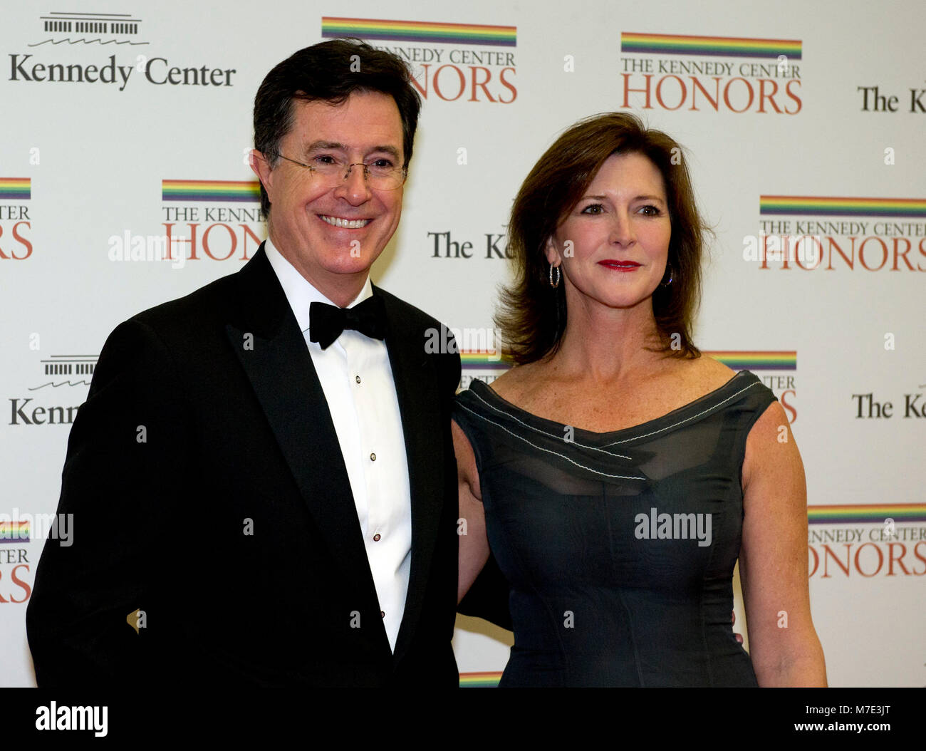 Us stephen colbert wife evelyn hi-res stock photography and images - Alamy