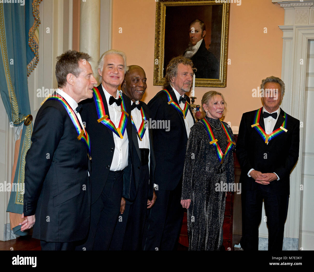 John Paul Jones, Jimmy Page, Buddy Guy, Robert Plant, Natalia Makarova ...