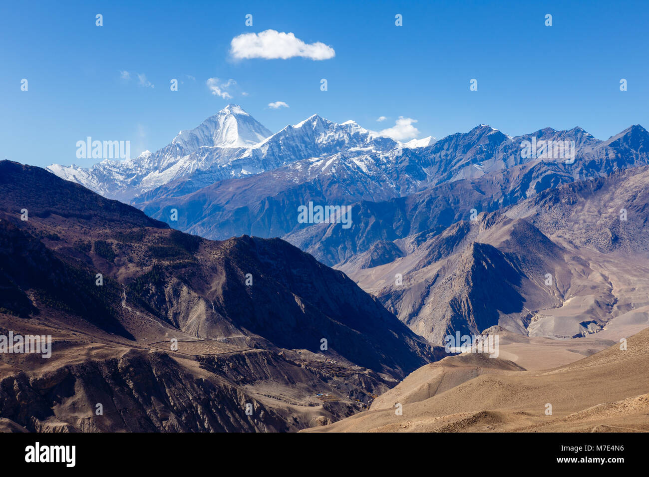 Mount dhaulagiri hi-res stock photography and images - Alamy