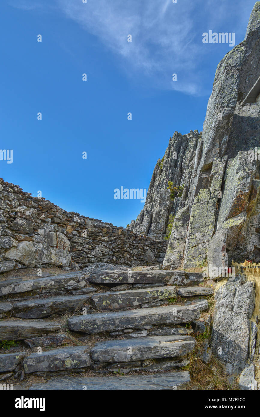Huge vertical granite rocks Stock Photo - Alamy