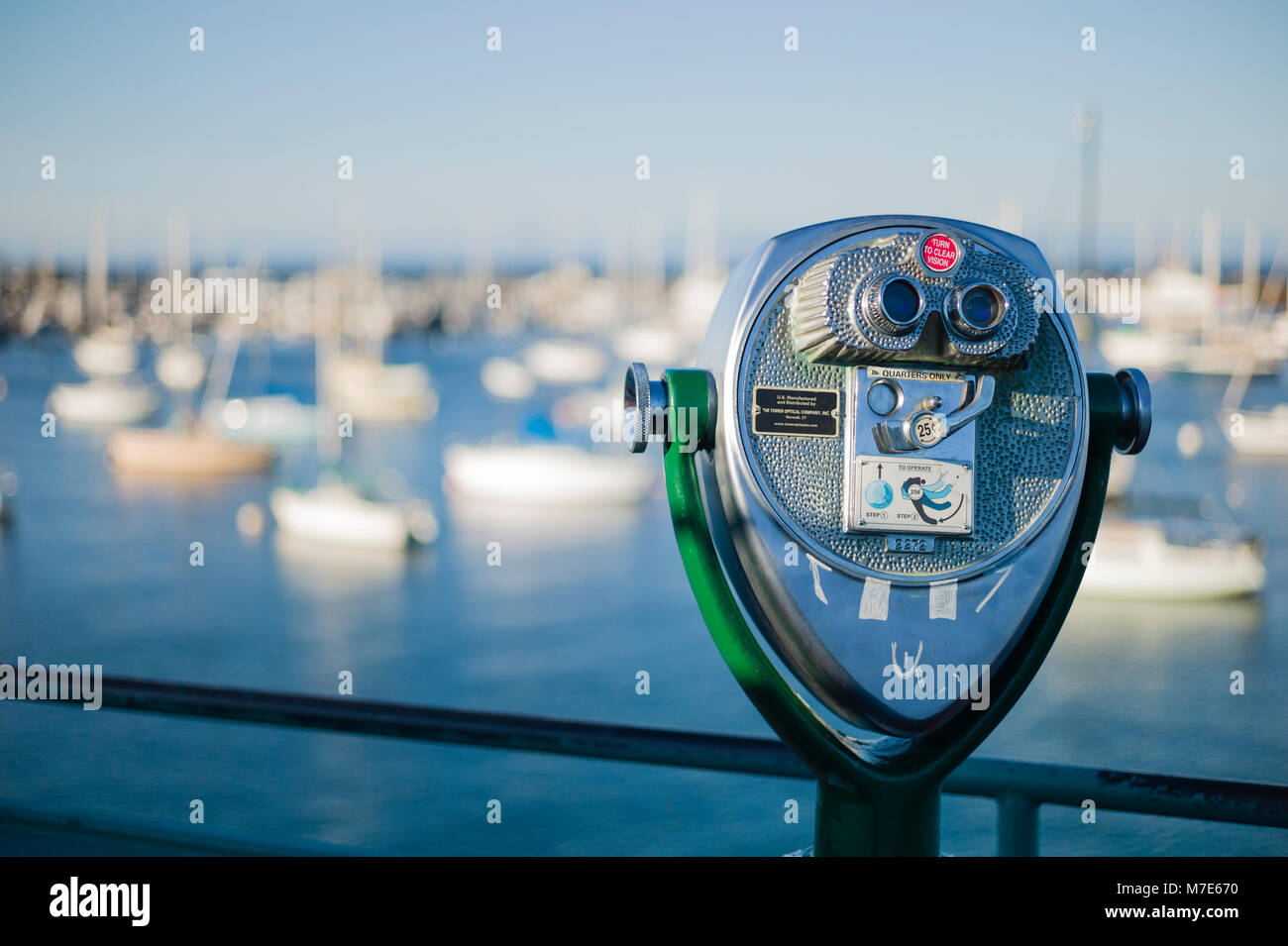 Viewing platform Fisherman's Wharf Monterey California USA Stock Photo ...