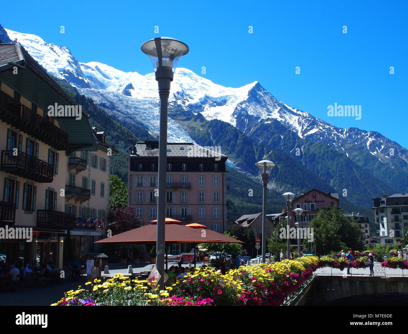 Chamonix Village Center High Resolution Stock Photography and Images ...