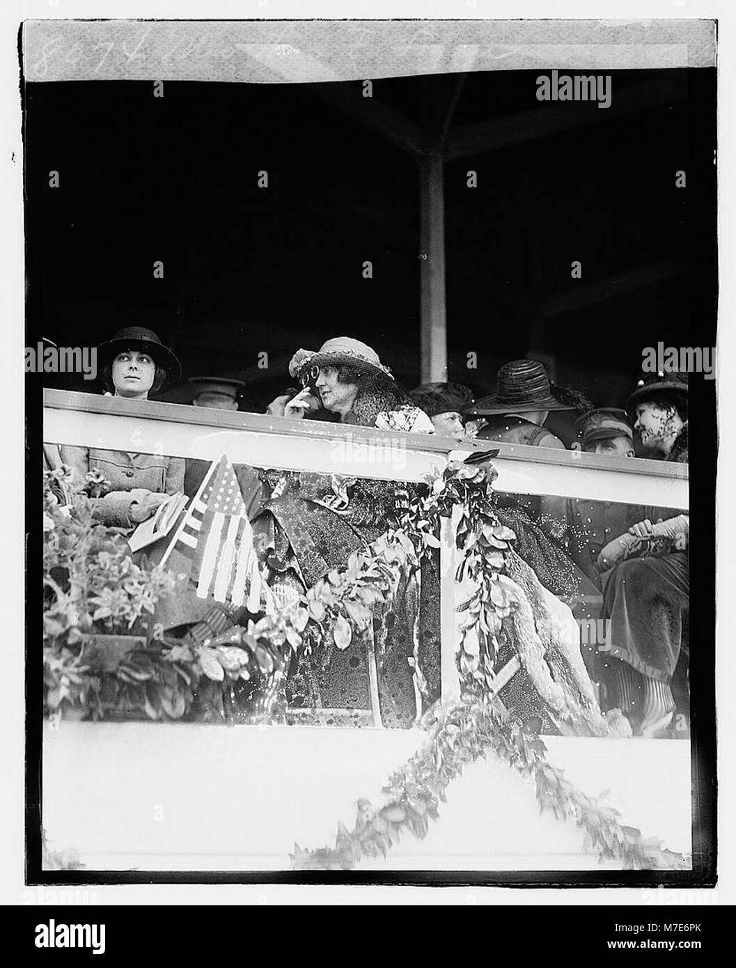 A formal portrait of Mrs. Thos. F. Logan, captured in a vintage ...